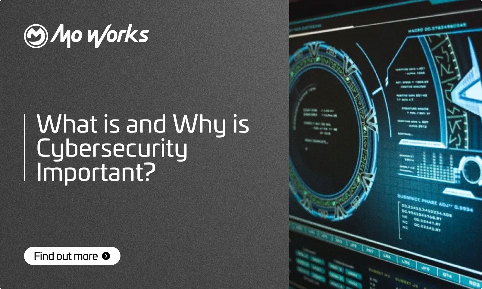 What is and Why is Cybersecurity Important? | Mo Works Creative Agency